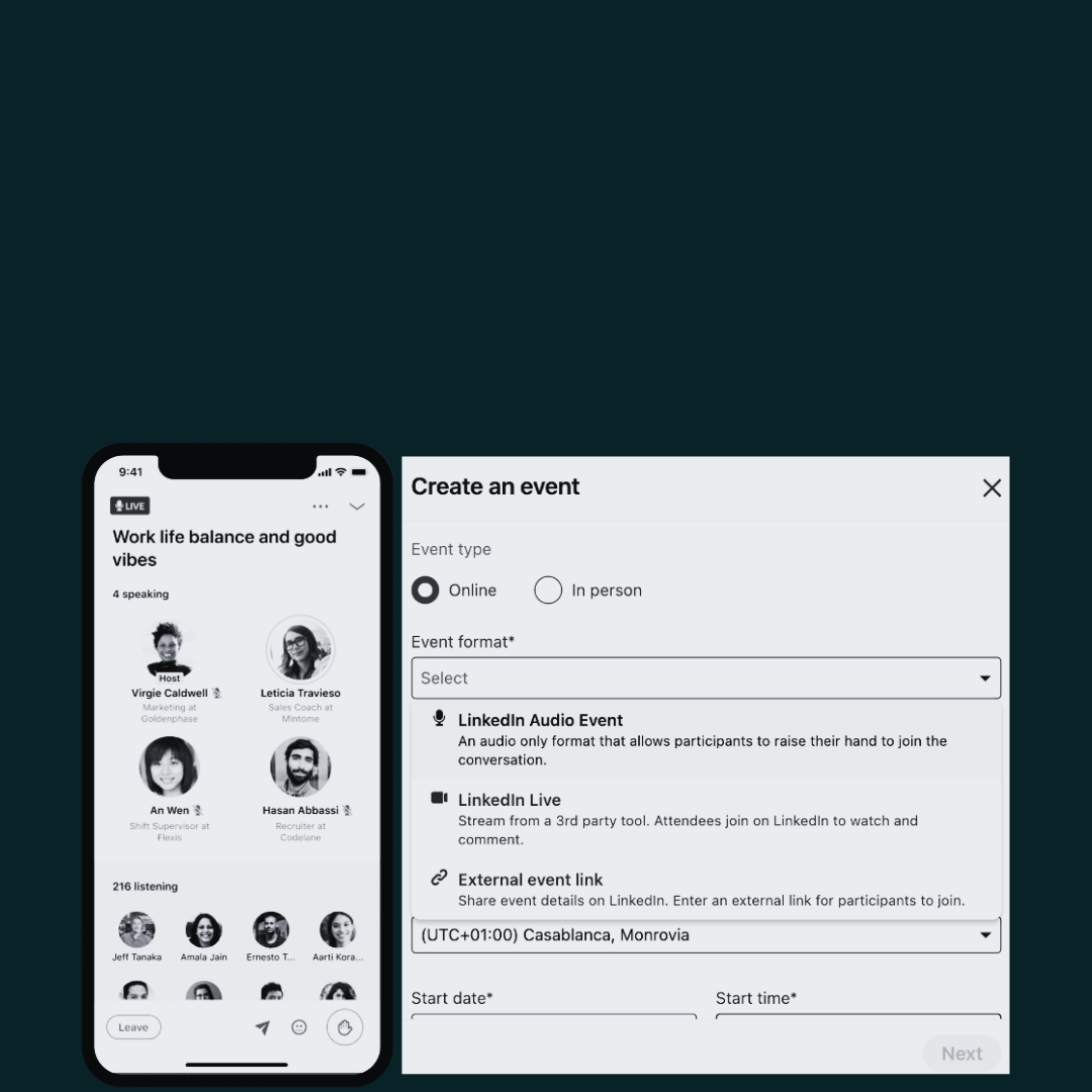 LinkedIn Says Bye-Bye to Audio Events - The Cusp